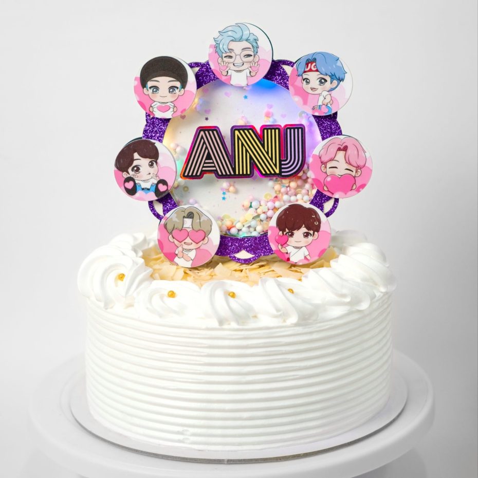 BTS Cake Topper – Esquina Pastel
